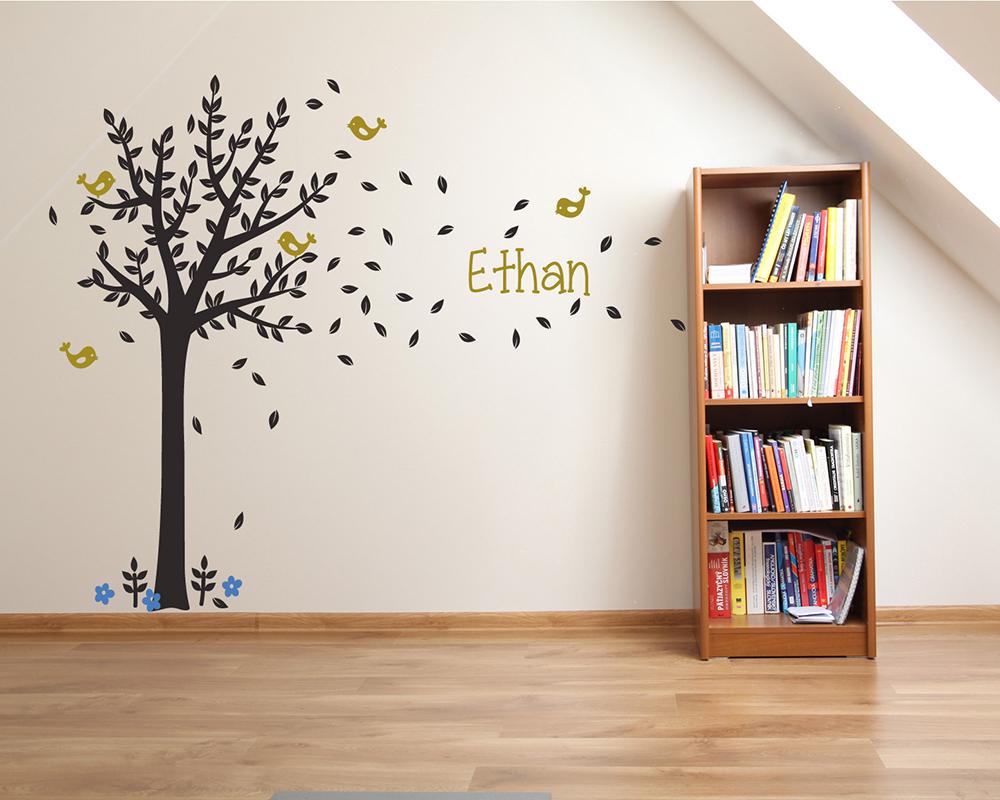 5 conseils pour utiliser les autocollants muraux d’arbres personnalisés