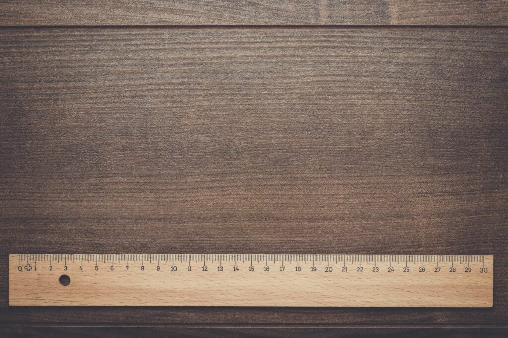 Les manières de mesurer en centimètres